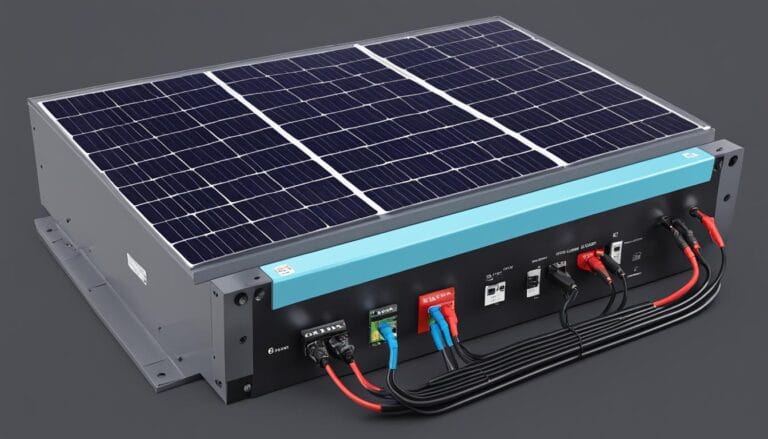 Solar Panel to Battery & Inverter Connection Guide