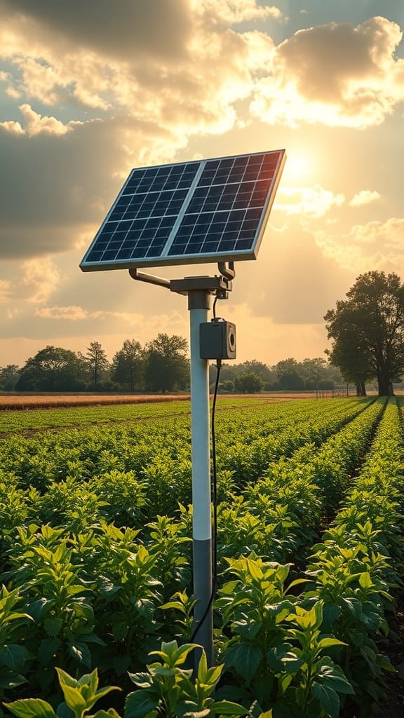 Solar-Powered Weather Stations For Precision Farming - solar sasa